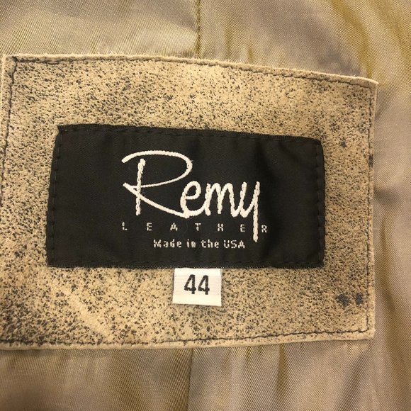 Remy Leather | Jackets & Coats | Remy Italian Lambskin Rustic Diego ...